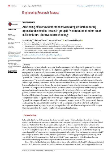 Research Solarenergy Proudmentor Engineeringresearchexpress Phd Innovation Mahemanipal