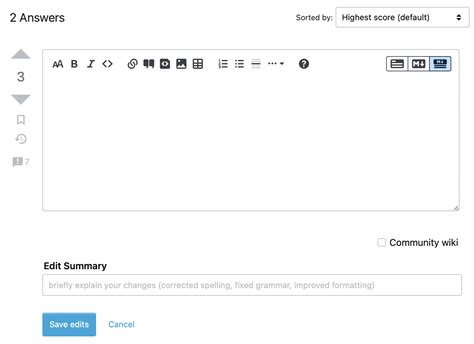 Empty Editor When Editing An Answer Meta Stack Exchange
