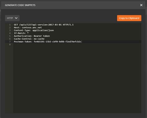 Postman Generate Code Snippets Don T Include Application Protocol Type Stack Overflow