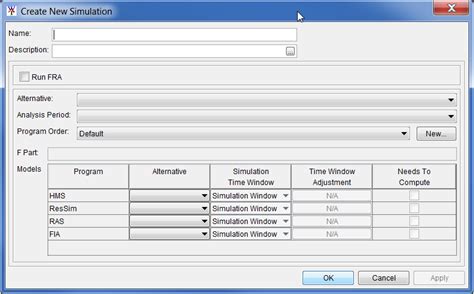 Create A New Deterministic Simulation