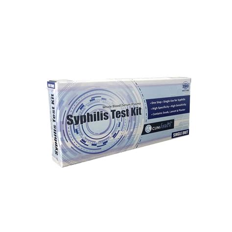 Syphilis Test Kit Single