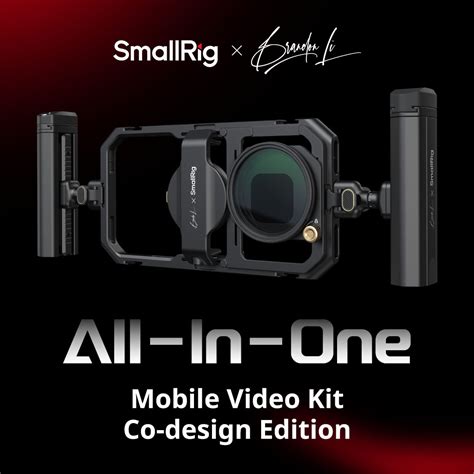 Smallrig X Brandon Li Kit Vidéo Mobile Tout En Un Co Design Edition