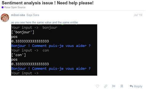 Sentiment Component Rasa Open Source 2024 12 09