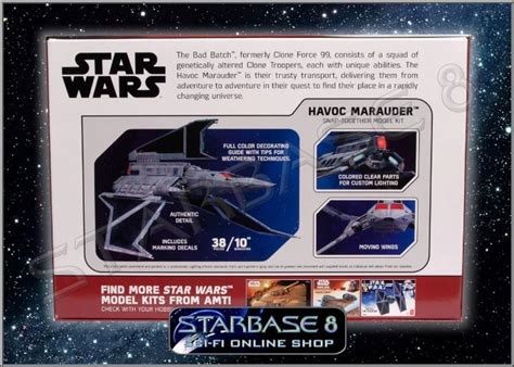 Havoc Marauder The Bad Batch 1144 Star Wars Amt Model Kit