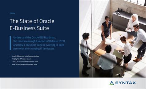 The State Of Oracle E Business Suite