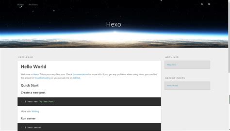谢言射教你用hexogithub搭建博客（2本地搭建和github部署） Seths Blog