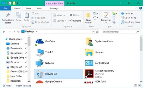 How To Pin Recycle Bin To Quick Access In Windows 1110