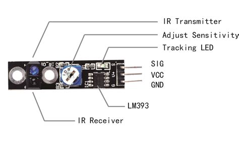 Tcrt Ir Sensor Pinout Sensor Center Website