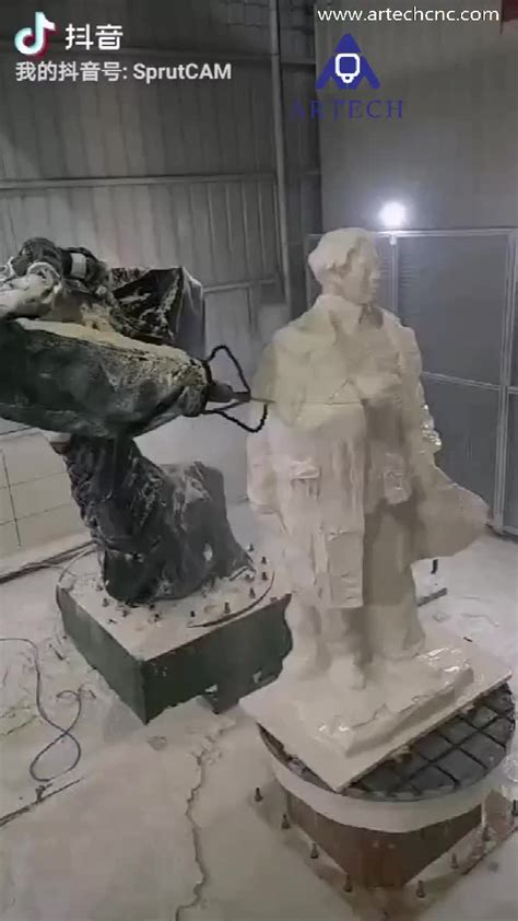 6 axis 7 axis robot arm cnc router for 3d sculpture wood foam eps mould