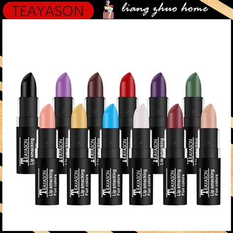 TEAYASON Waterproof Lipstick Style Cosmetic Matte Lip Stick Long ...