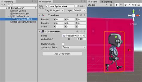 introduction to sprite masks unity learn