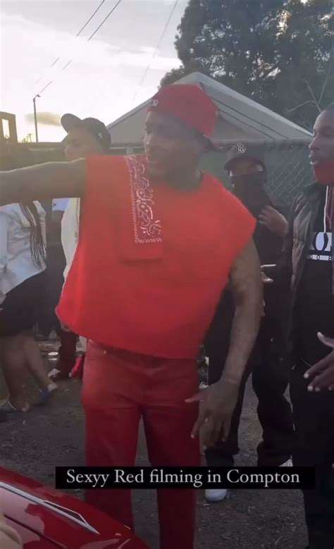 Sexxy Red In Compton Shooting A Music Video With Yg Ttp Notable