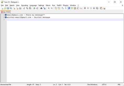 Regex Regexp Notepad How To Put Not Properly Stack Overflow