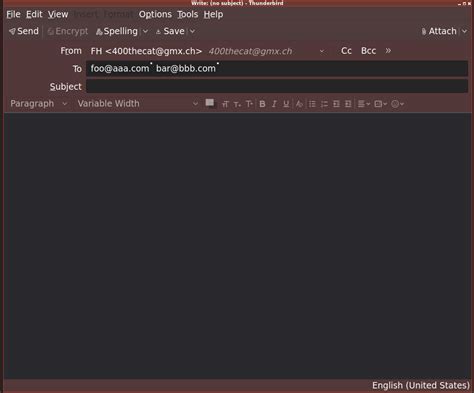 Hide Menu File Edit View In Compose Window Rthunderbird