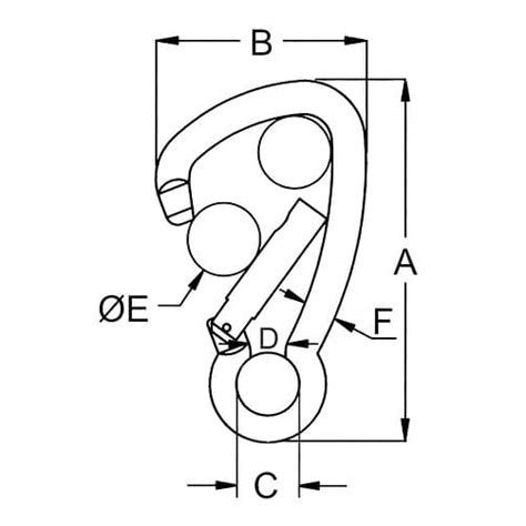 Kong Carabiner Asymmetric Stainless Steel S3i Group