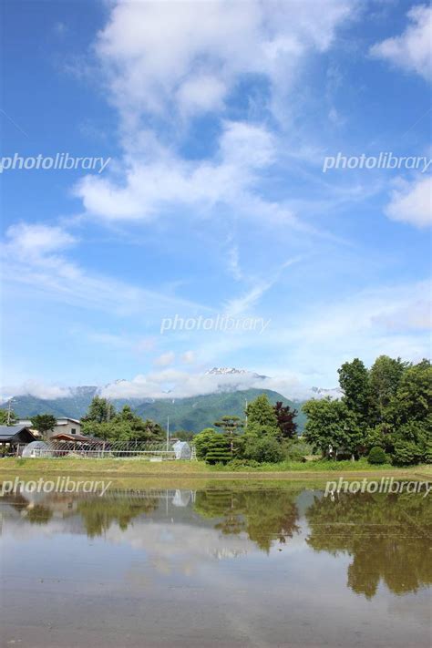 信州大町の美しい山岳風景 写真素材 [ 4540702 ] フォトライブラリー Photolibrary