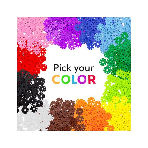 Picassotiles Building Chip Interlocking Disc Construction Blocks In Co