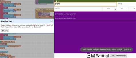 Select List Item Attempt To Get Item Number 2 Of A List Of Length 1