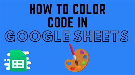 How To Colour Code In Google Sheets