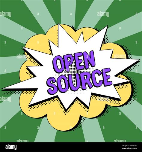sign displaying open source business idea denoting software which