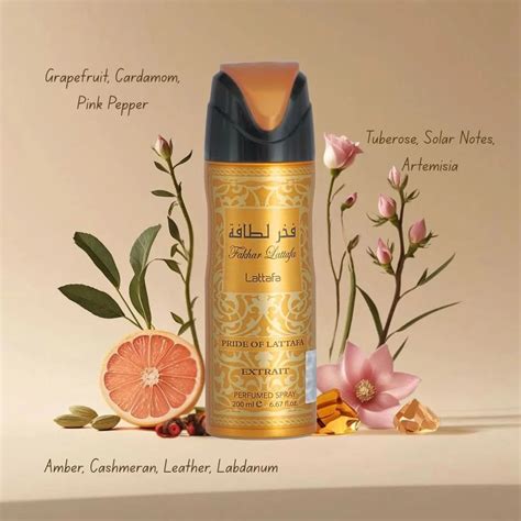 Fakhar Gold Extrait Deodorant 200ml 6 7 Oz By Lattafa Intense Oud