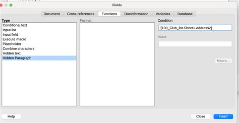 suppressing blank lines in mail merge english ask libreoffice