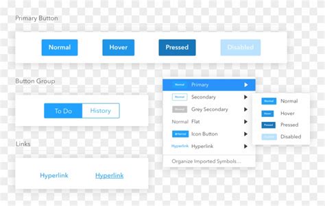 Dynamic Buttons Web Button Style Guide Clipart PikPng