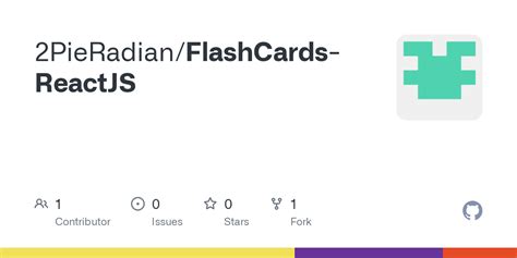 github 2pieradian flashcards reactjs
