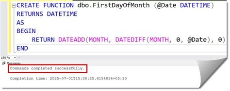 sql server first date of month sql server guides