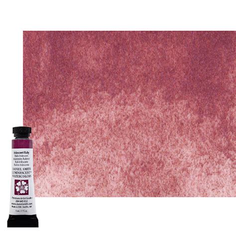Iridescent Ruby 5 Ml Tube Daniel Smith Extra Fine Watercolors Lamune Shop