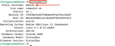 How To Change The Hostname On Debian Linux Genie