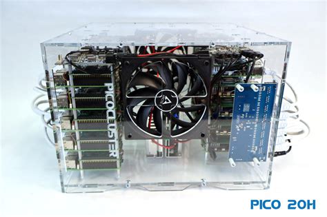 Pico 20ai Raspberry Pi 5 Cluster Pi5 16gb Picocluster Desktop