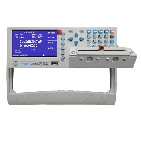 High Frequency 12Hz 500kHz Lcr Meter ESR Meter Resistance Meter Model CKT8500 Rcl Meter And