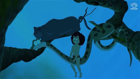 Mowgli Staring Kaa Hypnosis Coub