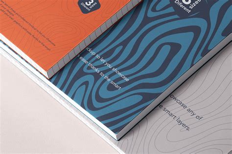 Notepad Set Branding Mockup Psd Mock Up Templates Pixeden