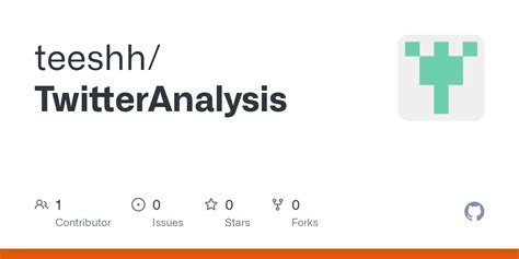 GitHub Teeshh TwitterAnalysis