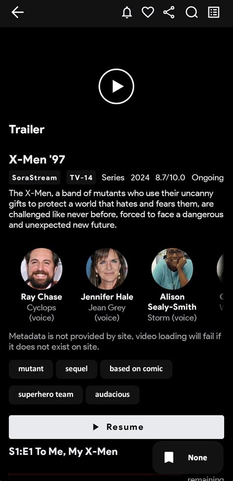Why X Men 97 Shows No Links Found Rcloudstream3
