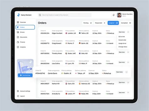 Table Ui Designs Themes Templates And Downloadable Graphic Elements On Dribbble