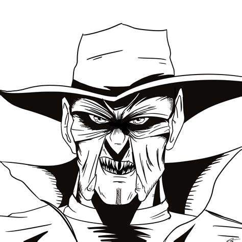 Jeepers Creepers Monster Drawing