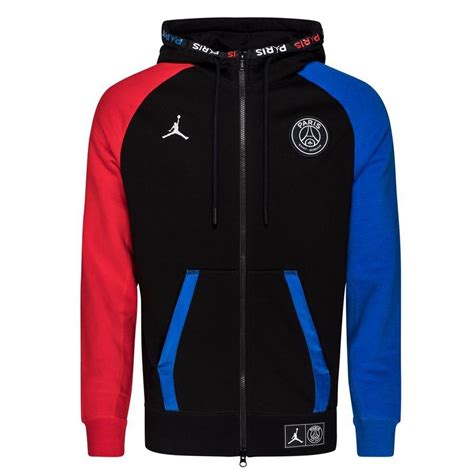 Nike Hoodie Jordan X Psg Blackhyper Cobaltuniversity Red Limited