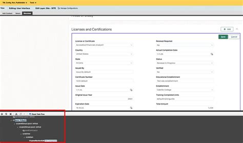 How Can I Display Section Descriptions In The Skills And Qualifications Page