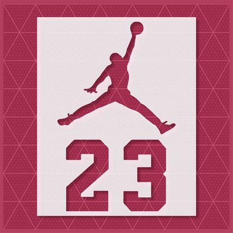 Jordan Stencil Stencils Stencil Printing Spray Paint Artist