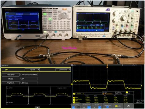 Completed Work On Road Testing The Tektronix Afg31052 Signal Arb
