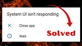 Fixed Error System UI Isn T Responding Android Emulator Doovi
