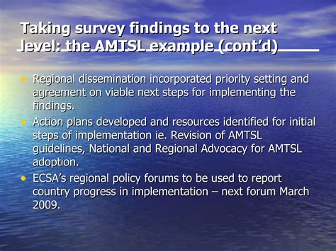 Ecsa Data To Impact Presentation Ppt