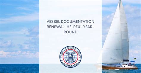 vessel documentation renewal online services to simplify the process