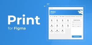 Free Print For Figma Figma Plugin Figma Elements