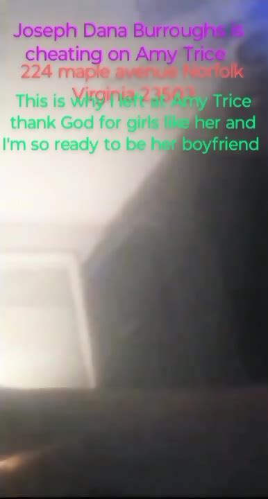 Joseph Burroughs Is Cheating On Amy Trice With Ts Kandi And Im So Proud To Have A Good Hard