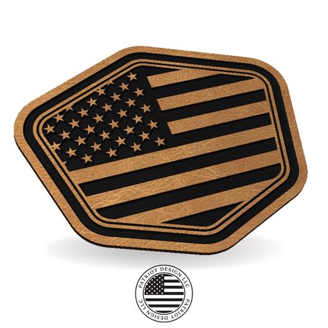 American Flag Patch Style 21 Patriot Nation Design