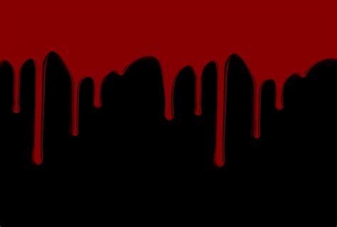 Goteando Sangre Sobre Un Fondo Blanco Foto Premium